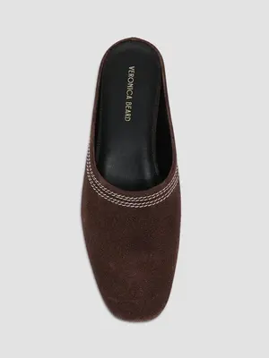 Veronica Beard Narcisa Suede Mules