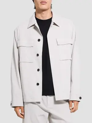 Theory Mod Field Linen-blend Jacket