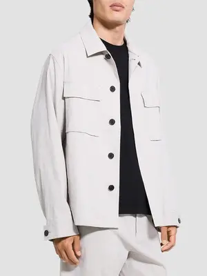 Theory Mod Field Linen-blend Jacket