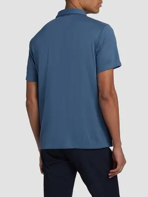 Theory Bron Stretch Jersey Polo Shirt - Bering