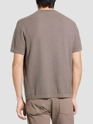 Theory Damian Tactile Cotton T-shirt - Bering
