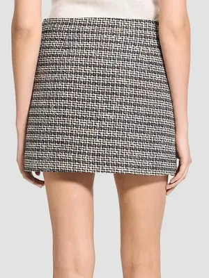 Theory Tweed A-line Miniskirt