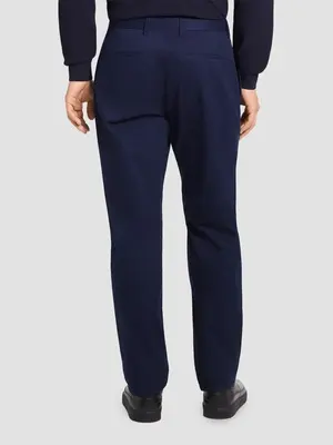 Theory Zaine Cotton Straight-leg Pants - Baltic