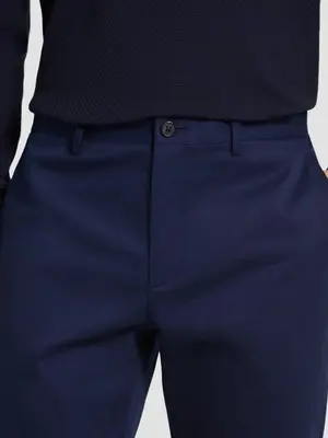 Theory Zaine Cotton Straight-leg Pants - Baltic