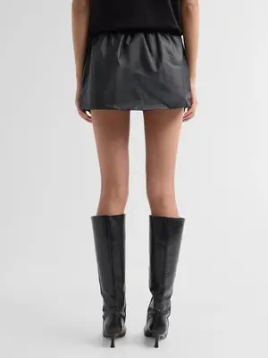 Alexander Wang Bungee Waist Mini Skirt