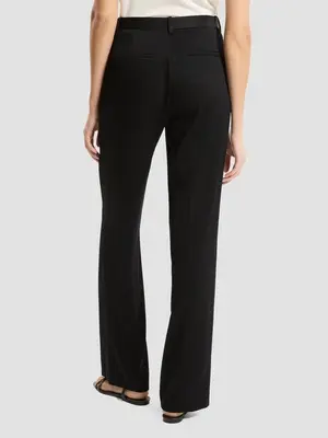 Theory Satin Straight-leg Pants
