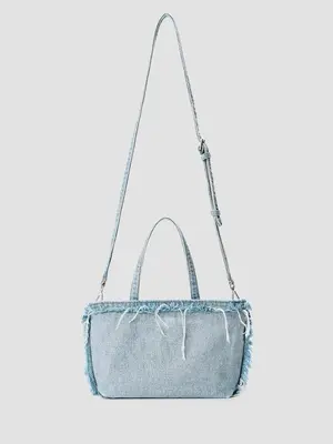Alexander Wang Punch Small Denim Tote Bag