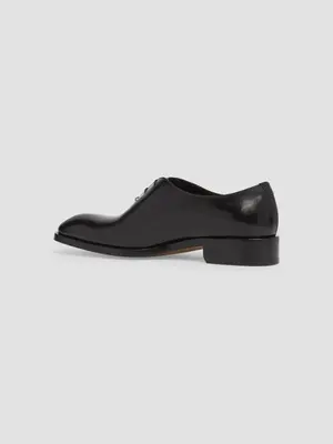 TOM FORD Vincent Burnished Leather Oxfords