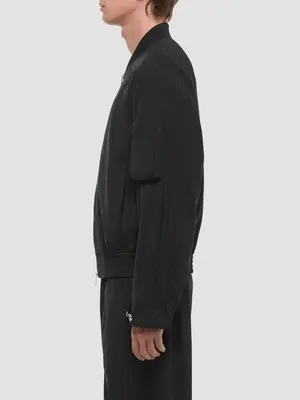 Helmut Lang Hl001 Wool Gabardine Bomber Jacket