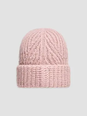 Moncler Beanie Hat In Alpa & Wool Blend