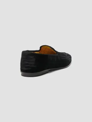 TOM FORD Striped Velvet Loafers - Black