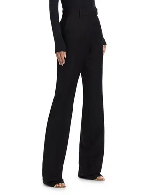 TOM FORD Wool-blend Straight-leg Pants