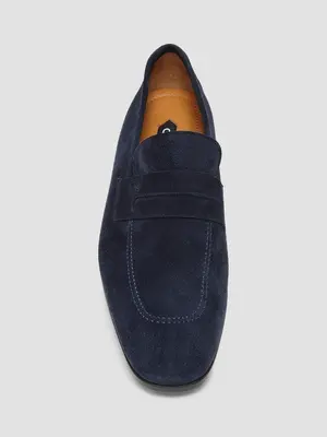 TOM FORD Sean Suede Loafers - Midnight