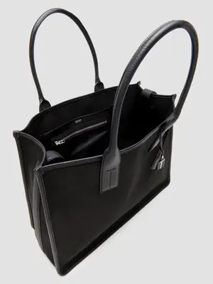 TOM FORD Canvas & Leather East-west Tote Bag