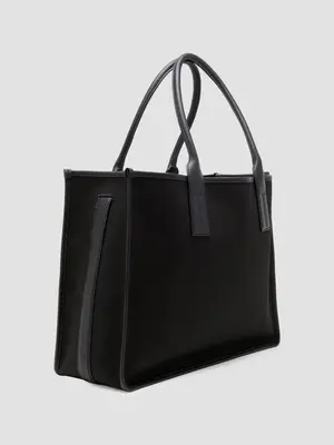 TOM FORD Canvas & Leather East-west Tote Bag
