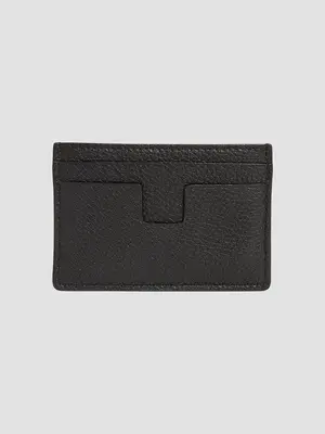 TOM FORD T-line Leather Card Holder