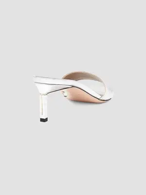 TOM FORD 55mm Croc-embossed Leather Kitten-heel Mules
