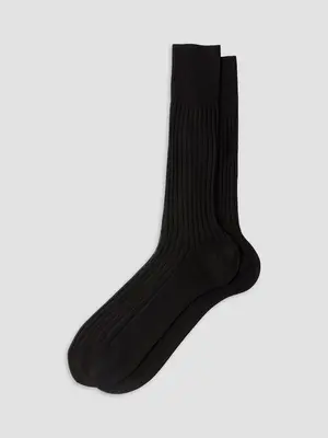 Prada Cotton Mid-calf Socks - Brown
