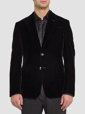Giorgio Armani Velvet Single-breasted Dinner Jacket