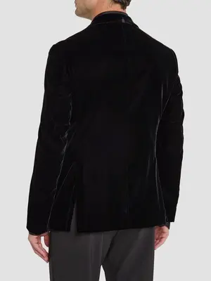 Giorgio Armani Velvet Single-breasted Dinner Jacket