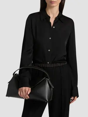 Vince Slim-fit Classic Shirt - Black