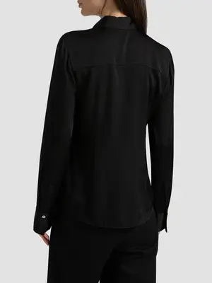 Vince Slim-fit Classic Shirt - Black