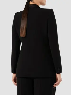 Marina Rinaldi Satin Detail Cady Blazer Jacket