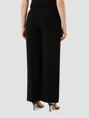 Marina Rinaldi Cady And Satin Trousers