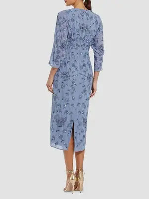 Mac Duggal Cocktail Georgette Midi-dress