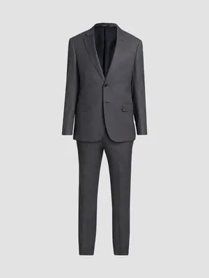 Emporio Armani Virgin Wool Suit - Blue Graphite