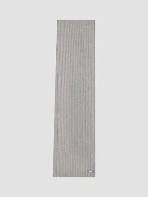 Givenchy Scarf In Wool With Pin - Light Grey