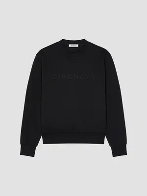 Givenchy Herringbone Knit Sweatshirt With Jacquard