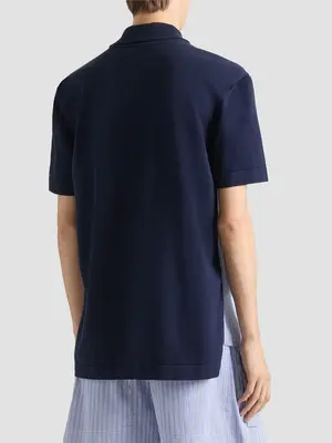 Givenchy Striped Shirt In Cotton With Paris Gros Grain