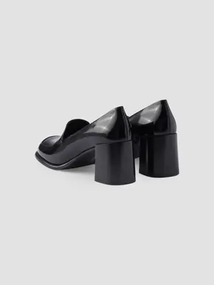 Prada Brushed Leather Loafers