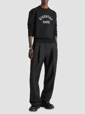 Givenchy Sweater In Knit With Pearl Embroidery