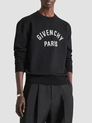 Givenchy Sweater In Knit With Pearl Embroidery