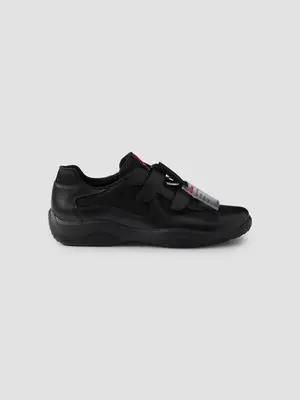 Prada America's Cup Original Sneakers - Black