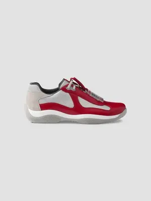 Prada America's Cup Original Sneakers - Red