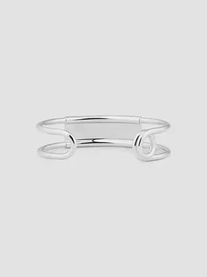 Givenchy Pin Cuff Bracelet In Metal