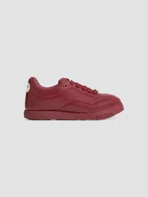 Givenchy Puffy Yard Sneakers In Nappa Leather Deep Red