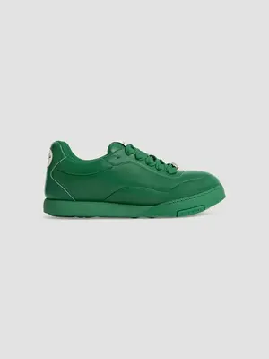 Givenchy Puffy Yard Sneakers In Nappa Leather Green