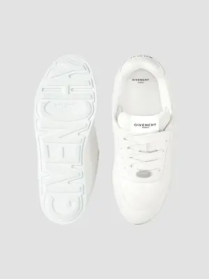Givenchy Puffy Yard Sneakers In Nappa Leather - White