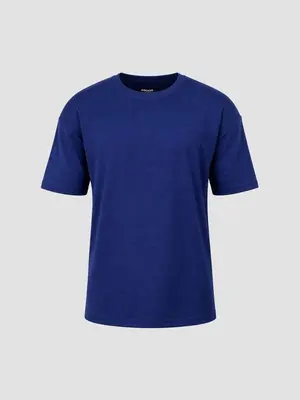 MACEOO Ascension Solid T-shirt - Blue