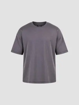 MACEOO Ascension Solid T-shirt - Grey