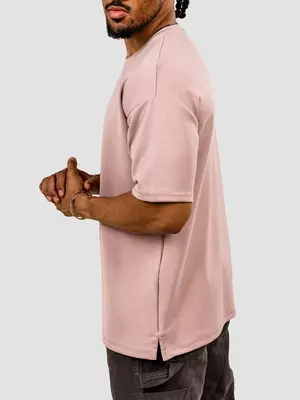 MACEOO Ascension Solid T-shirt - Pink