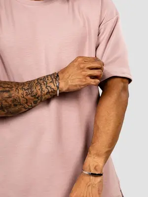 MACEOO Ascension Solid T-shirt - Pink