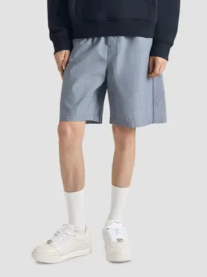 Givenchy Couture Seam Striped Bermuda Shorts In Cotton