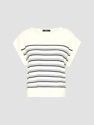 Max Mara Short Sleeved Viscose Sweater