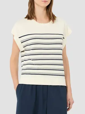 Max Mara Short Sleeved Viscose Sweater