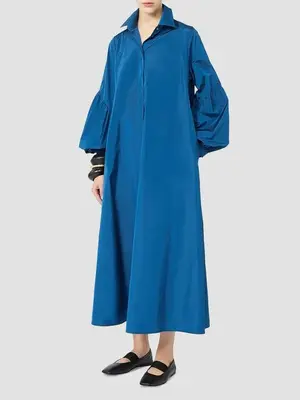 Max Mara Taffeta Shirt Dress